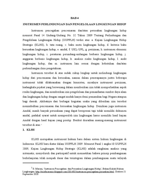 Bab 4 Instrumen Pplh Pdf