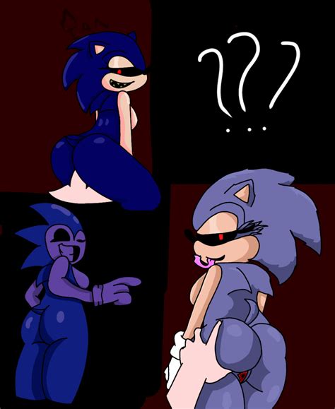 Rule 34 Black Eyes Blue Fur Blush Danielonsio Xd Edit Lady X Female Lord X Lord X Majin