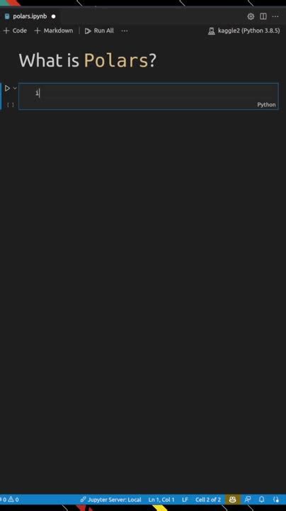 Emmanuel Iruke On Linkedin Polars Is Really Fast