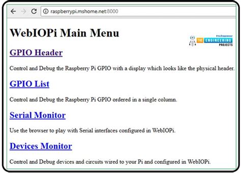 Iot Based Web Controlled Home Automation Using Raspberry Pi 4 The