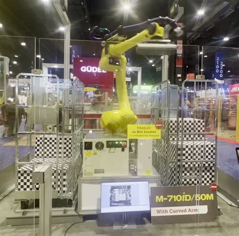 Fanuc America Corporations New Six Axis M 710id 50m Robot At Automate 2024 Edgewater