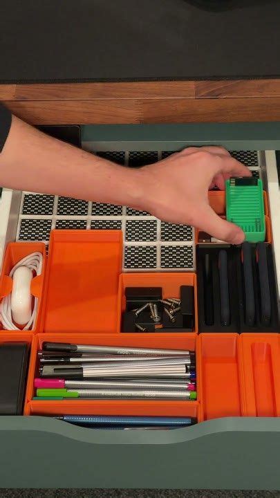 Organising An Ikea Alex Drawer With Gridfinity Ikea Alex Drawers Ikea Alex Alex Drawer