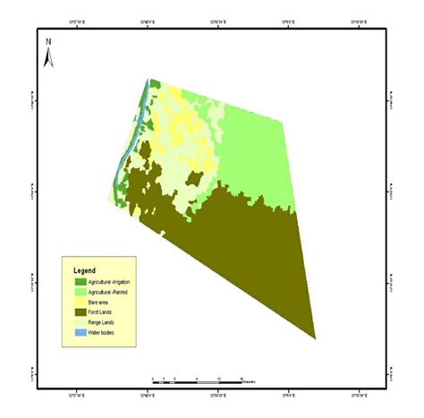 And 3 Illustrate The Land Use Land Cover Classes Produced From The