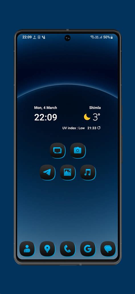Blue Illumination Icon Pack Latest Version 101 For Android