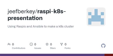 GitHub Jeefberkey Raspi K S Presentation Using Raspis And Ansible To Make A K S Cluster