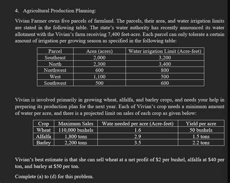 Solved For Each Problem Define The Decision Variables For Chegg Com