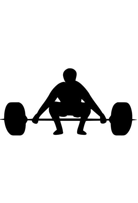 Svg 무거운 리프팅 적합 건강한 무료 Svg 이미지 및 아이콘 Svg Silh