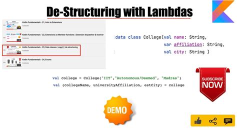 De Structuring With Lambdas First Second Kotlin Fundamentals