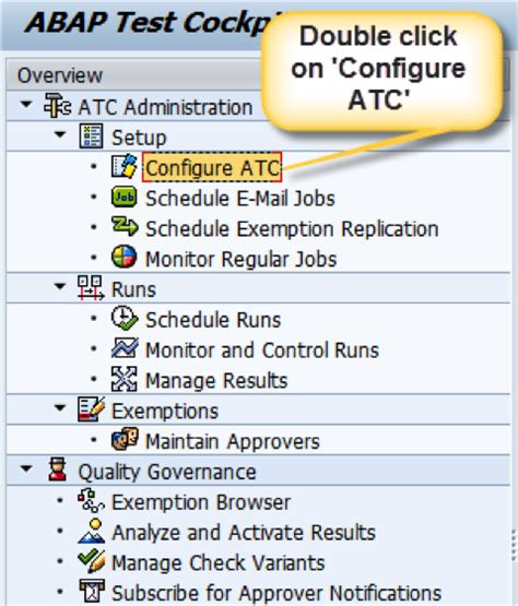How To Use Atc And Code Inspector With Ctsqgmcha Sap Community