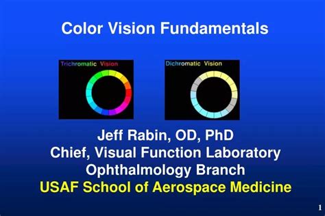 PPT Color Vision Fundamentals PowerPoint Presentation Free Download ID 6301409