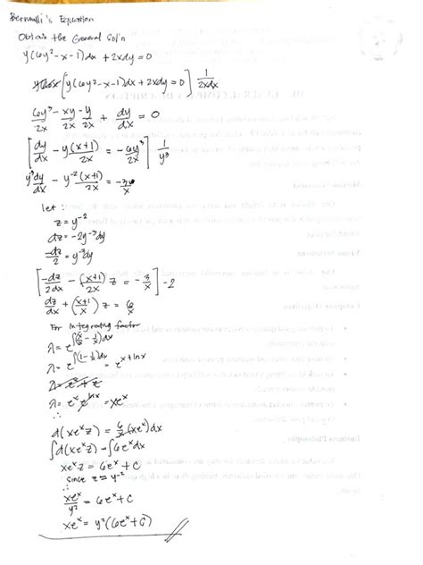 De Bernoulli To Higher Order D E Pdf Pdf