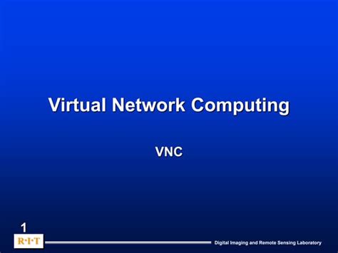 Vnc Lecture Ppt