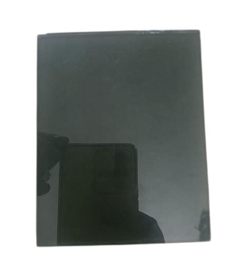 Black Plain 5 Mm One Way Reflective Glass For Home Size 96x48inch