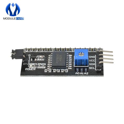 【kamdss015】iic I2c Twi Spi Serial Inter Port For Arduino 1602 2004 Lcd Lcd1602 Adapter Plate Lcd