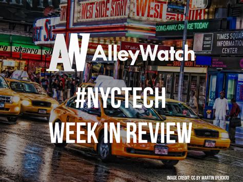 Nyctech Week In Review 17 Fundings And A Ton Of Other News… By Alleywatch Medium
