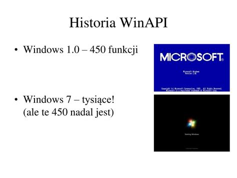 PPT Programowanie Windows Win32 Win64 API PowerPoint Presentation