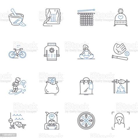 수제 라인 아이콘 컬렉션입니다 제작 수제 수제 장인 Diy 유기농 지속 가능한 벡터 및 선형 그림 지역 정통 독특한 개요 표지판