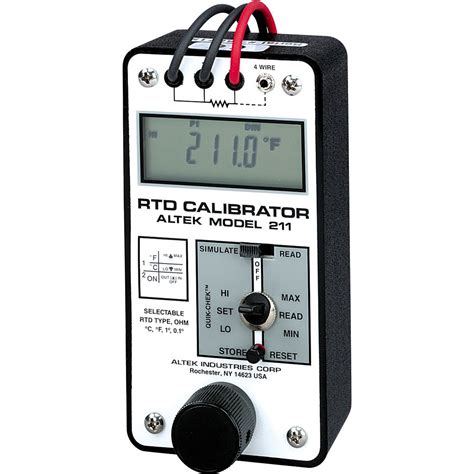 Altek 211 Rtd Calibrator Tds