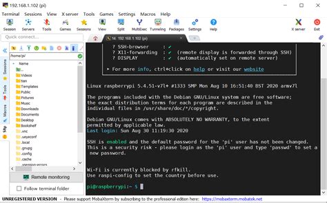 树莓派 Python开发树莓派4b开发之开发环境搭建 Csdn博客