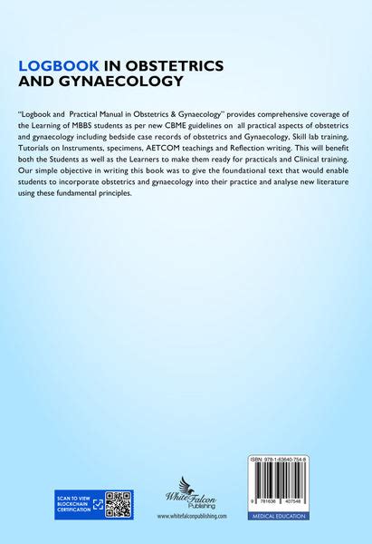 Logbook In Obstetrics And Gynaecology As Per New Cbme Curriculum Mbb Wfp Store
