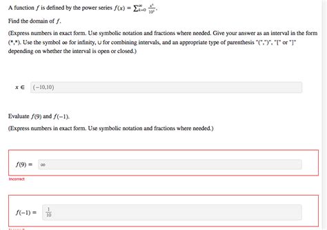 Solved Find F By Summing The Series Express Numbers In