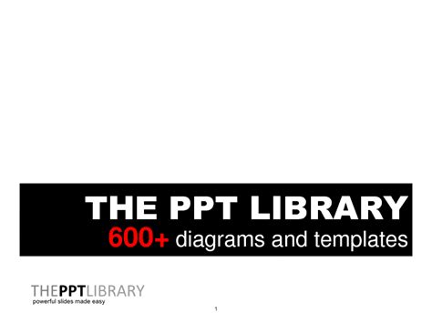 The Ppt Library 600 Consulting Diagrams And Graphics Ppt Slide Deck