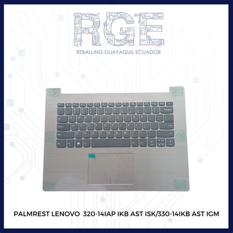 Palmrest O Carcasa Superior Para Laptop Lenovo Iap Ikb Ast Isk Ikb Ast Igm