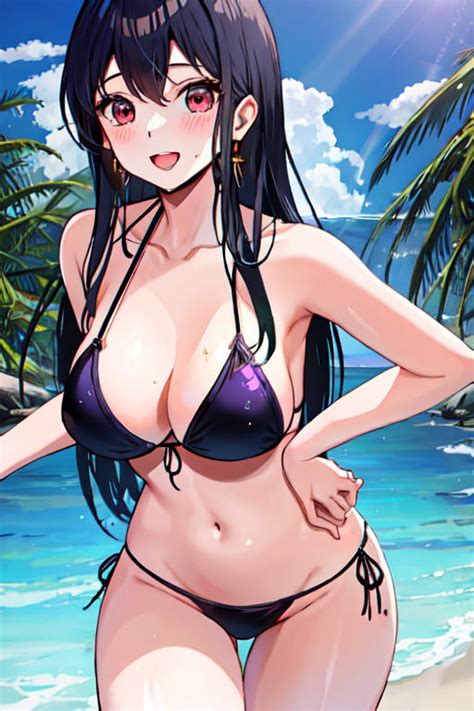 Yor Forger Black Bikini By Shauna247 On Deviantart