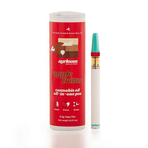Ayrloom Apple Fritter Disposable Vape Hybrid 90 03g Flynnstoned
