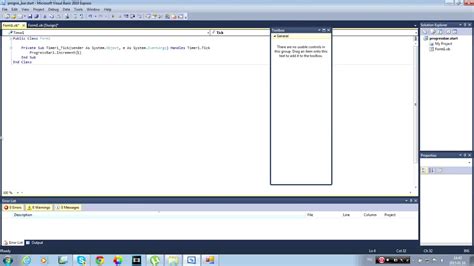Visual Basic Progressbar Magyarul Youtube