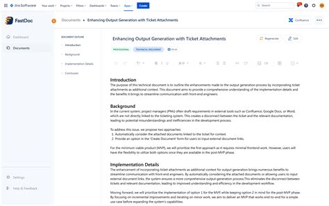 Fastdoc Ai Documentation For Jira