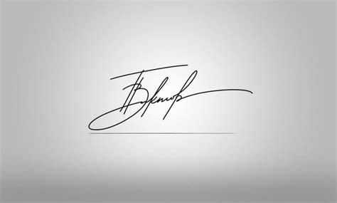 Статусная подпись Каллиграфические стили Роспись букв Автограф