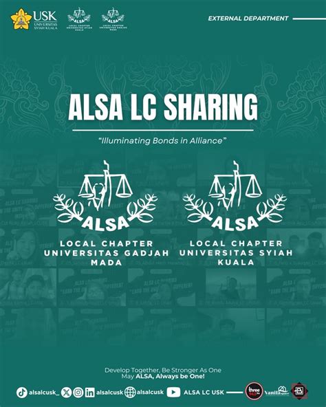 [alsa Lc Sharing] Hello Alsaians External Department Proudly Present Alsa Lc Sharing With Alsa
