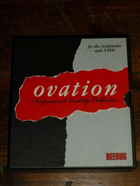 Ovation For The Acorn Archimedes Risc Os Eur 23 79 Picclick De