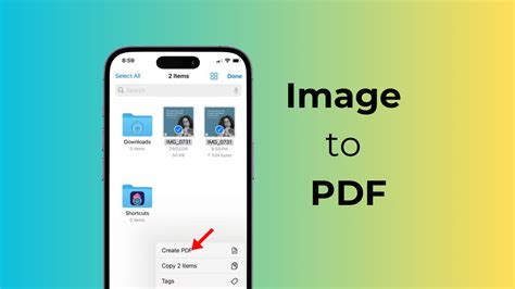 How To Convert Image To PDF On IPhone