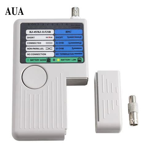 Big SALE New Remote RJ11 RJ45 USB BNC LAN Network Cable Tester For UTP STP LAN Cables Tracker