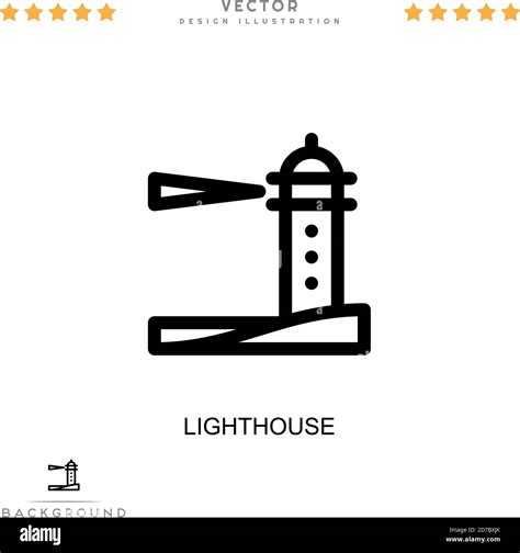 Lighthouse Icon Simple Element From Digital Disruption Collection Line Lighthouse Icon For