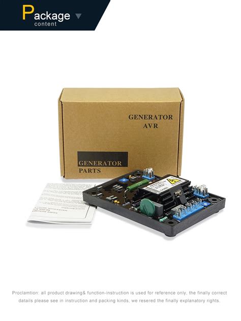 Sx460 Generator Avr Reliable Automatic Voltage Regulator