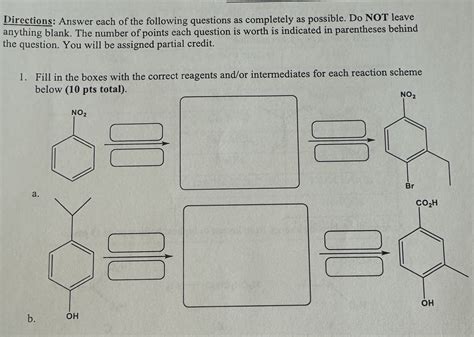Solved Directions Answer Each Of The Following Questions As