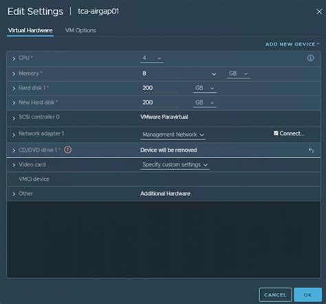 Vmware Telco Cloud Automation Airgap Server Deployment