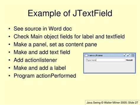 ppt java swing powerpoint presentation free download id 4184623