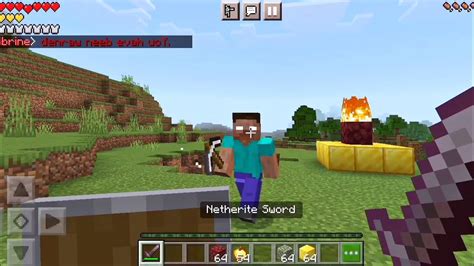 How To Spawn Herobrine In Minecraft Pe Minecraft Herobrine YouTube