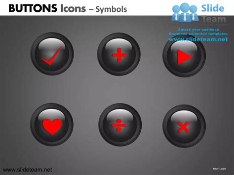 How To Make Create Buttons Icons Powerpoint Presentation Slides And Ppt Templates Graphics