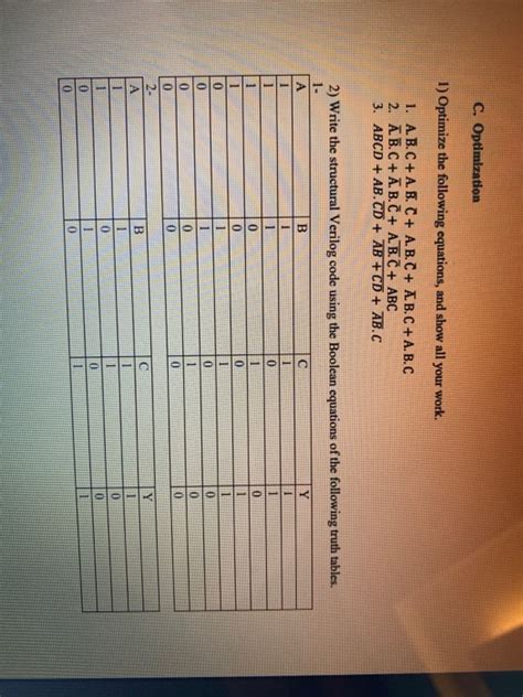 Solved A Combinational Logic Design And Simulation Design