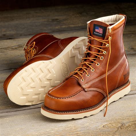 Mens 8 Contractors Moc Toe Boots Moc Toe Boots Men Boots Men Moc