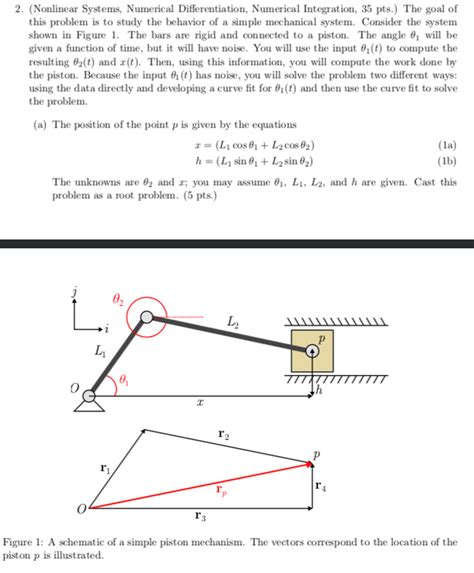 Solved 2 Nonlinear Systems Numerical Differentiation