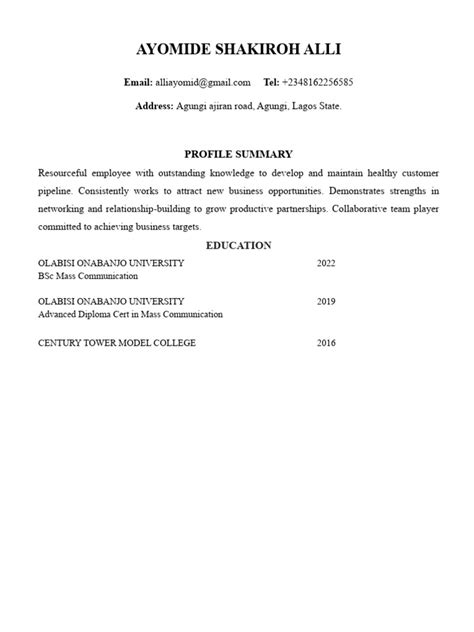 Miss Alli Shakiroh Pdf Business