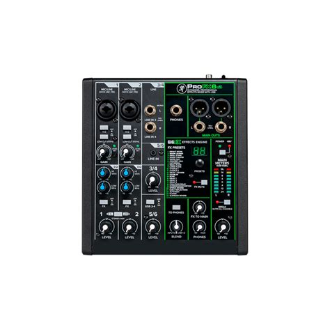 ProFX6v3 6 CHANNEL PROFESSIONAL USB MIXER Shop V Hypersound Light