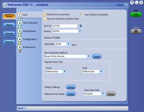 DDR5 Memory Interface Electrical Verification And Debug Tektronix