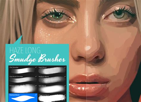 Smudge Procreate Brushes Tutorial GraphicsBunker